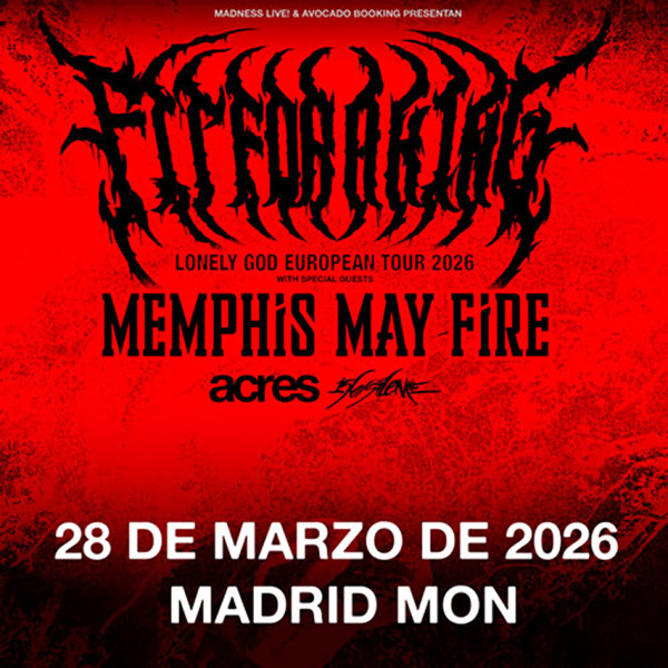 Buy Tickets for Fit For A King + Memphis May Fire + Acres + 156/Sil...